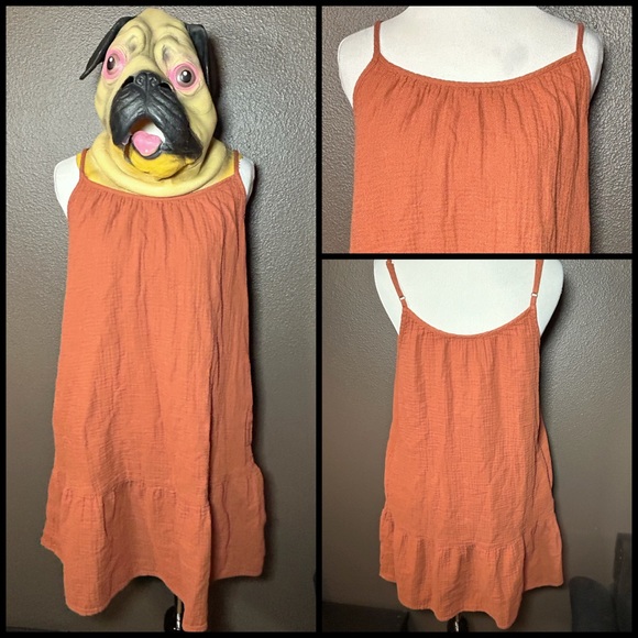 Universal Thread | Dresses | Radical Rust Universal Thread Sundress | Poshmark